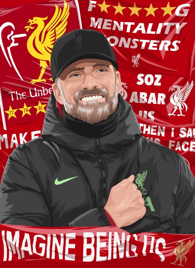 JÜRGEN KLOPP ERA - LIVERPOOL FC – Ped Designs